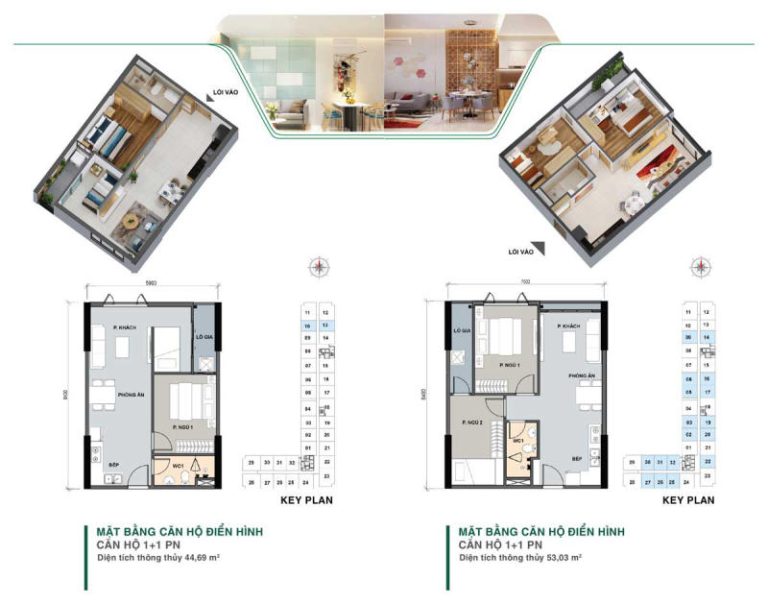Thiết kế nội thất căn hộ Picity High Park - KDesign
